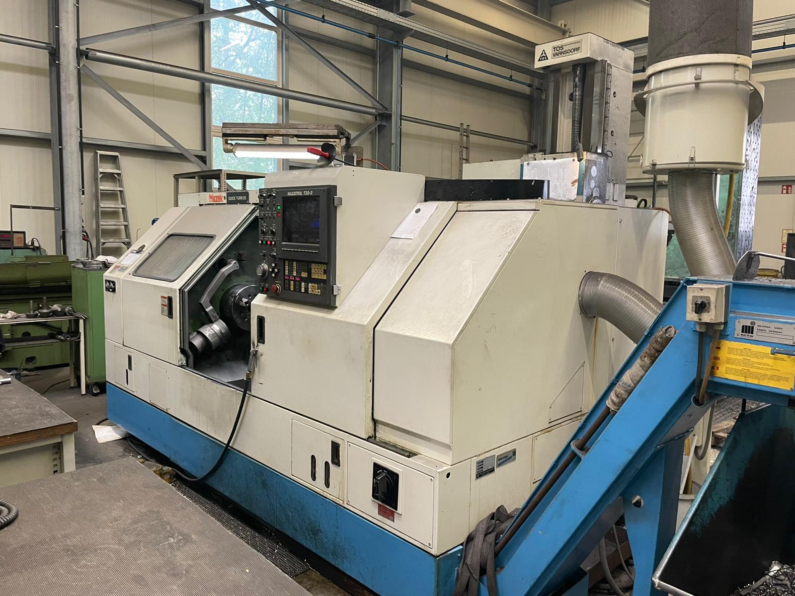 SN - Mazak – CNC Lathe (MAZAK Quick Turn 35-U, control MAZATROL T32-2 ...