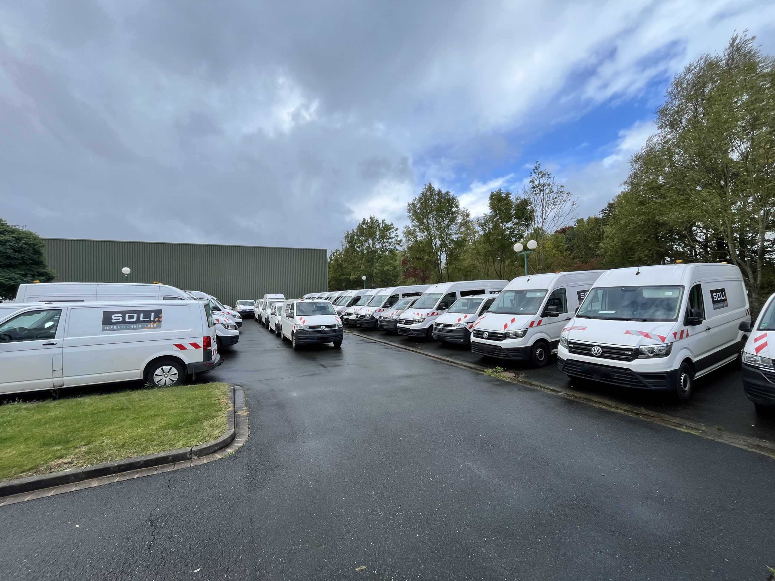 Soli Infratechnik GmbH (Fuhrpark) – Fahrzeuge, Transporter VOLKSWAGEN ...
